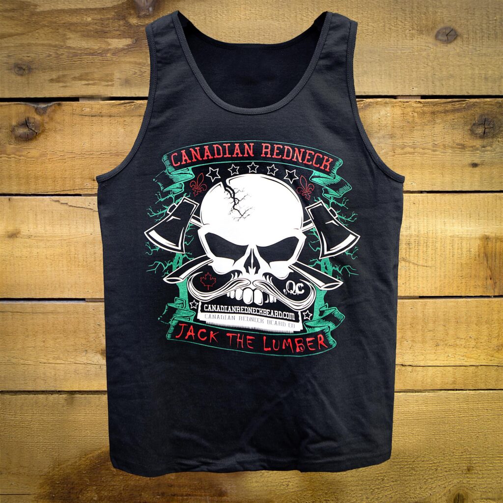 Tank Top - Jack The Lumber - Canadian Redneck Beard
